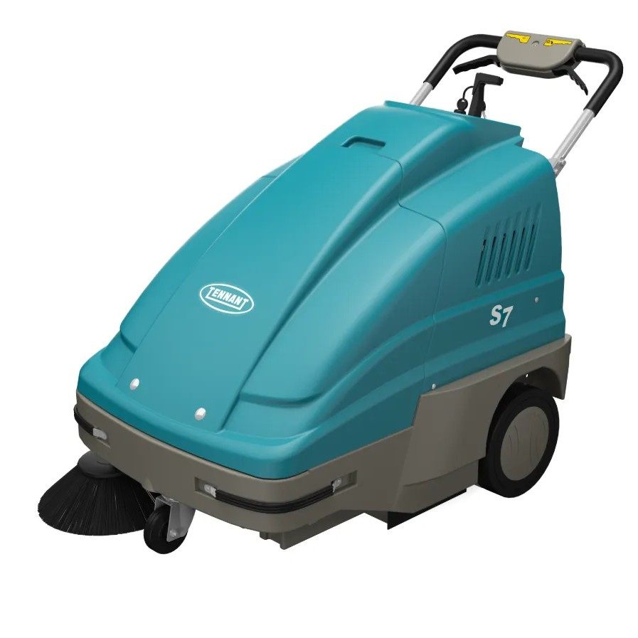 Tennant S7 Walk Behind Battery Sweeper — Pro Cleaning Equipment